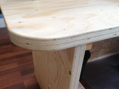 Poutre Lamibois LVL R - plis orienté - Ép. 45 mm - Lamibois LVL