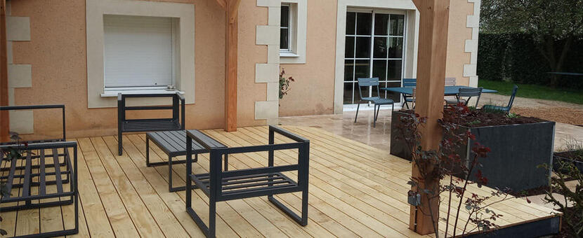 Kit terrasse bois : alternative économique pour votre terrasse | Bois ...