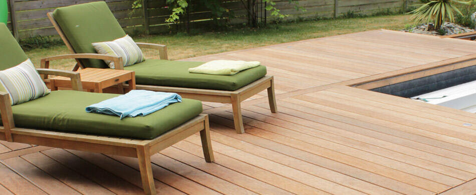 Réalisation terrasse en bois exotique ipé